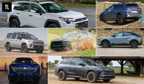 The Suvs Defining 2026 New And Redesigned Models Only