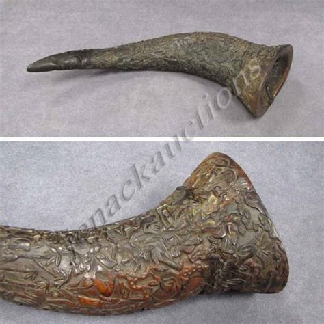 Chinese Carved Rhino Horn
