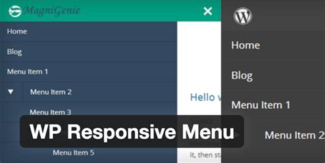 Wp Responsive Menu Plugin Wordpress Tooltipp Von Markus Dreesen