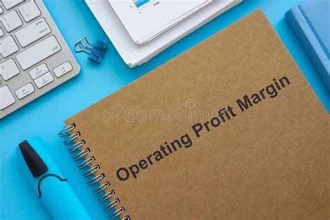 Operating Profit Margin Documents Papers And Marker Stock Image