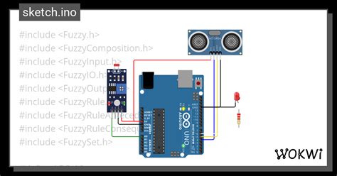 Percobaan Wokwi ESP STM Arduino Simulator