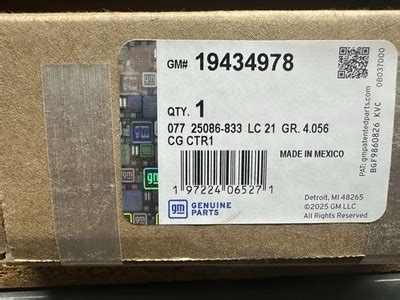 Oem Gm New 19434978 Old 19435614 Allison Transmission Control Module