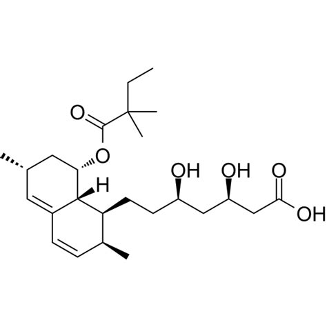 Simvastatin Acid Tenivastatin Cas 121009 77 6 Abmole Bioscience