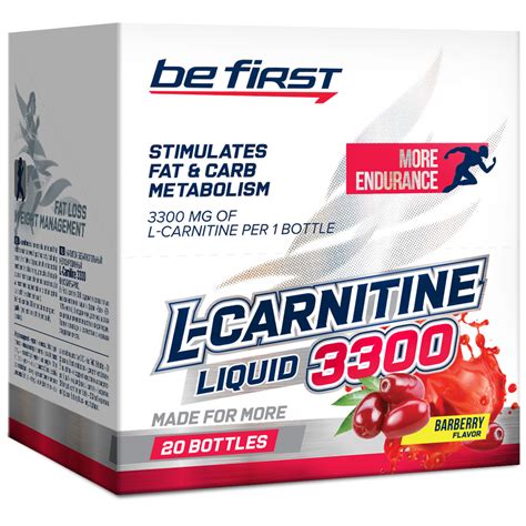 Be First L-Carnitine 3300 (25ml) – купить л-карнитин в интернет ...