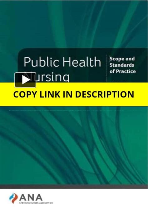 Pdf Public Health Nursing Scope And Standards Of Practice 3rd Edition Full Presentation Free
