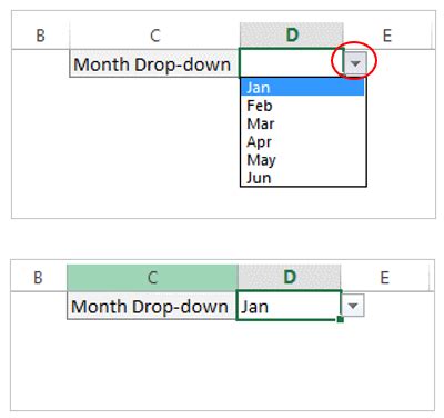 How To Create A Drop Down List In Excel