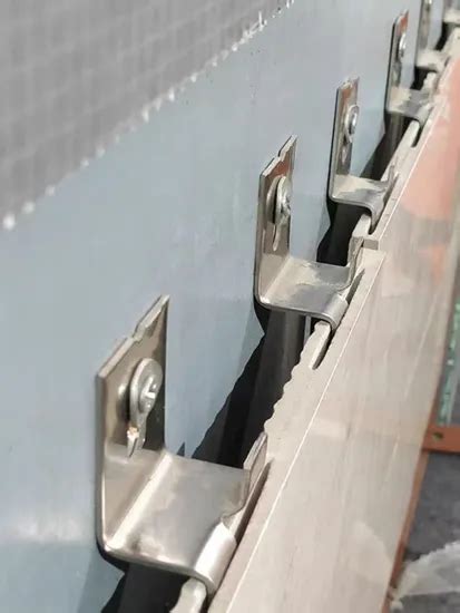 Wall Panel Stainless Steel Bracket Wall Cladding System Bracket Stone