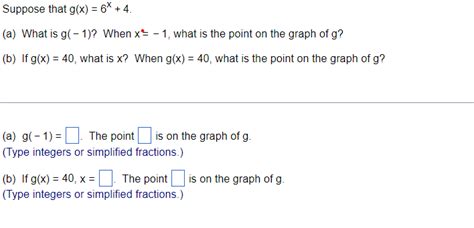 Solved Suppose That Gx6x4 A What Is G−1 When