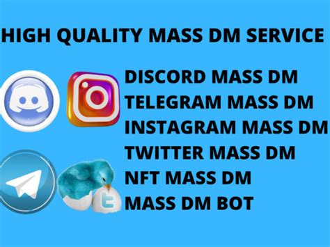 Create Custom Discord Bot Social Media Bot Mass Dm Bot Telegram Auto Dm Bot