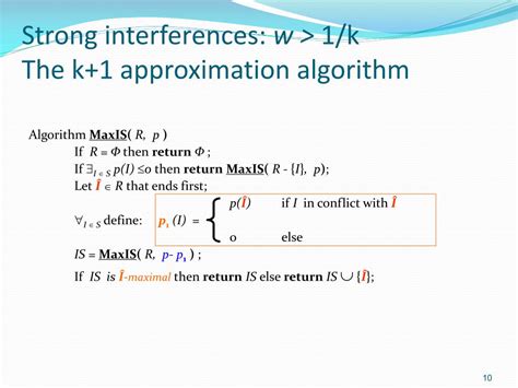 Ppt Bandwidth Allocation In Networks With Multiple Interferences