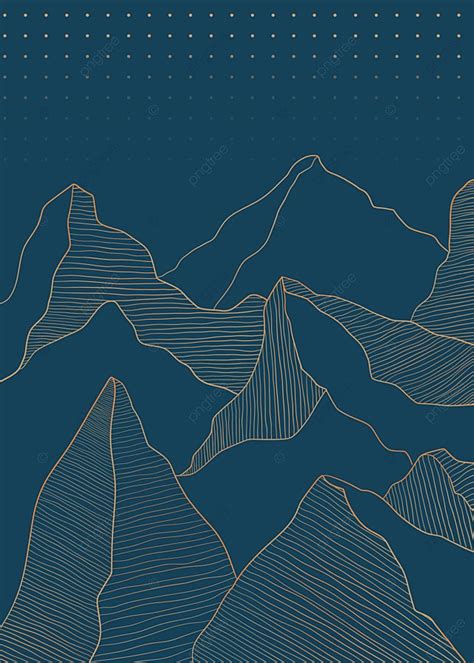 블루 골든 마운틴 럭셔리 배경입니다 푸른 골든 산맥 배경 일러스트 및 사진 무료 다운로드 Pngtree