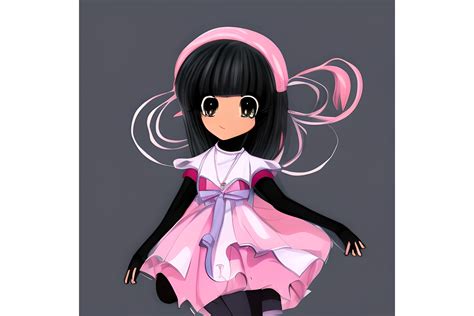Pinky Girl 301 Graphic By Publikado · Creative Fabrica