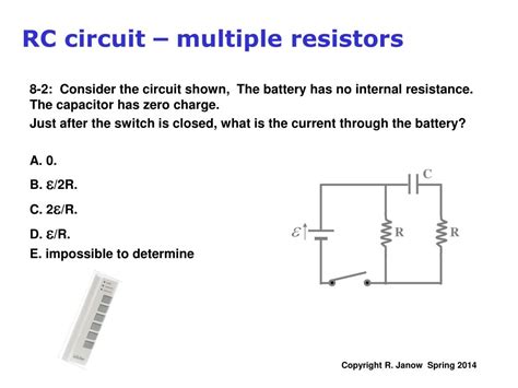 Ppt Kirchhoffs Rules Multi Loop Circuit Examples Rc Circuits