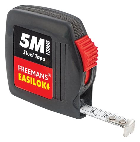 Freemans Easilok 5m13mm Pocket Steel Measuring Tape