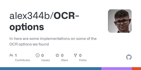 GitHub Alex B OCR Options In Here Are Some Implementations On Some Of The OCR Options We Found