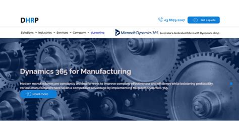 Dhrp Australias Dedicated Microsoft Dynamics Shop Website Mobile Software Development And