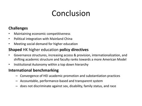 Academic Promotion Of Higher Education Teaching Personnel Hong Kong Ppt Download