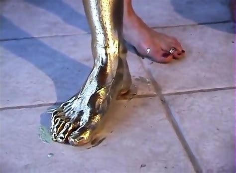 Rebecca Lord Gold Paint