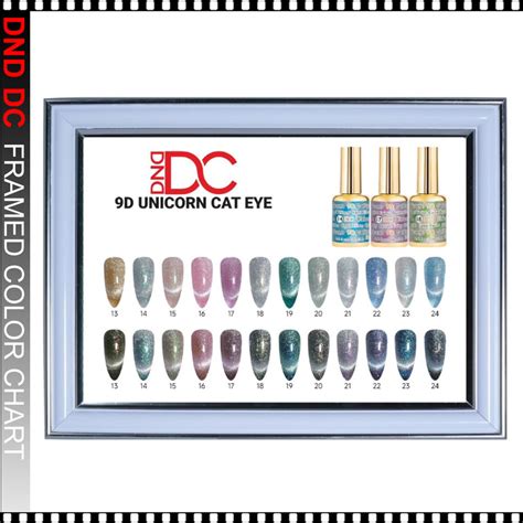 Dc 9d Cat Eyes Unicorn Framed Color Chart Tdi Inc
