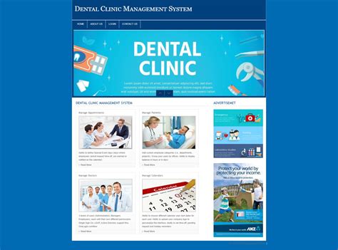 Dental Clinic Management System Php Mysql Projects Source Code
