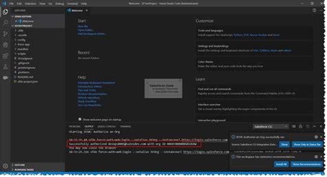 How To Setup Visual Studio Code For Salesforce Development