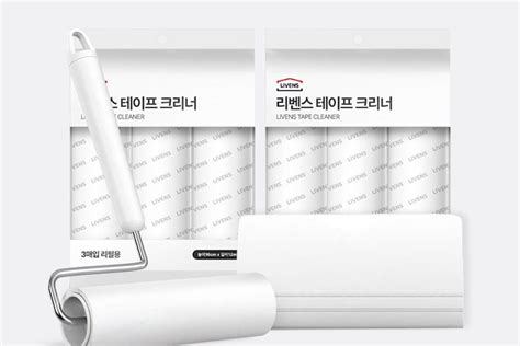 테이프클리너·먼지제거 사선컷팅 돌돌이 테이프크리너 9종본체케이스리필7개 오늘의집 쇼핑