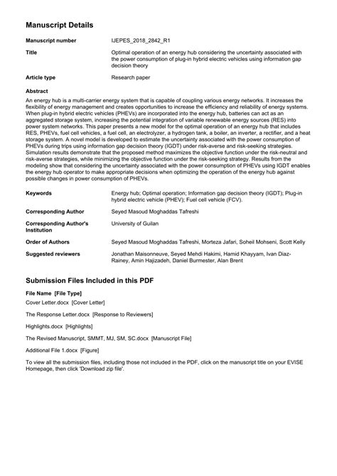 Pdf Optimal Energy Management Of A Grid Connected Multiple Energy