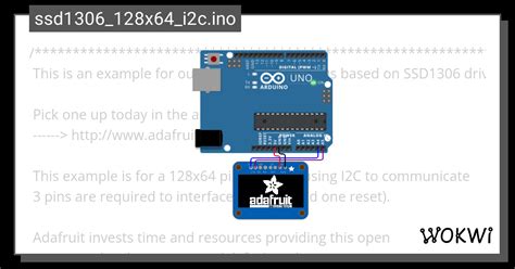 Ssd X I C Ino Copy Wokwi ESP STM Arduino Simulator