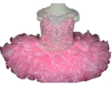 Персонализированное с отделкой бусинами для маленьких девочек пропустите National Пышное Платье