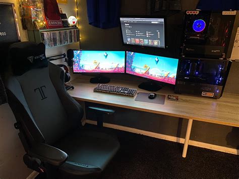 My WHF Setup Really Happy With My Battlestation Right Now R Workspaces