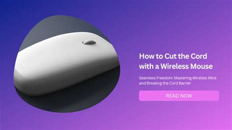 How To Cut The Cord With A Wireless Mouse Joltfly