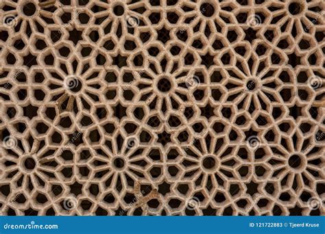 Texture Of Stone Grating At Red Fort In Agra India Stock Image Image Of Masonry Metal 121722883