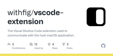 GitHub Withfig Vscode Extension The Visual Studios Code Extension Used To Communicate With
