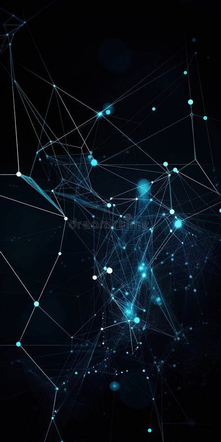 Abstract Digital Network Connection Background Big Data Background Technology Wallpaper