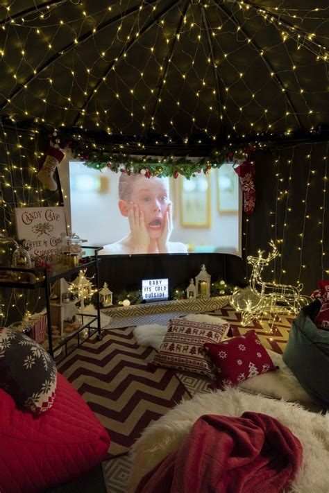 Make An At Home Cinema For A Magical Festive Film Night Movie Night