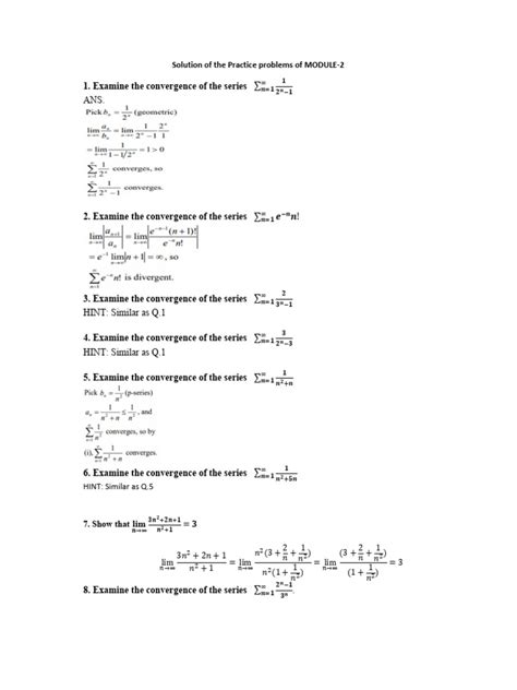 Module 2 Question Bank Solution Bscg102 Pdf Mathematical Analysis