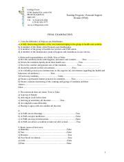 Roles And Responsibilities Of A Personal Support Worker PSW In Course Hero