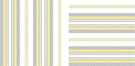 회색 노란색 흰색으로 설정된 스트라이프 패턴 벡터 헤링본 질감의 수직 및 수평 라인드레스 스커트 셔츠 또는 기타 현대적인 봄 여름 직물 프린트 0명에 대한 스톡 벡터 아트