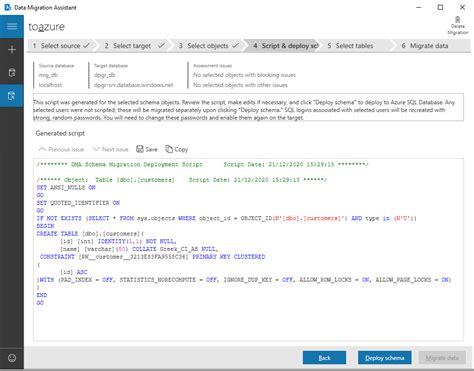 How To Migrate A Sql Server Database To Azure Using Data Migration Assistant Dataplatformgr