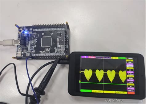 18stm32dac输出爱心波形心形波形图代码 Csdn博客