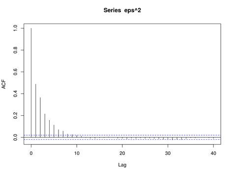 Generalised Autoregressive Conditional Heteroskedasticity Garchp Q Models For Time Series