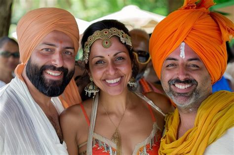 A Group Of Ethnic Friends A Sikh Guy In A Turban A Nigerian Girl A
