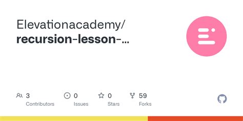 GitHub Elevationacademy Recursion Lesson Exercises