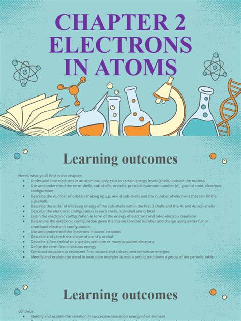 Chapter 2 Electrons In Atom Pdf Electron Configuration Ionization