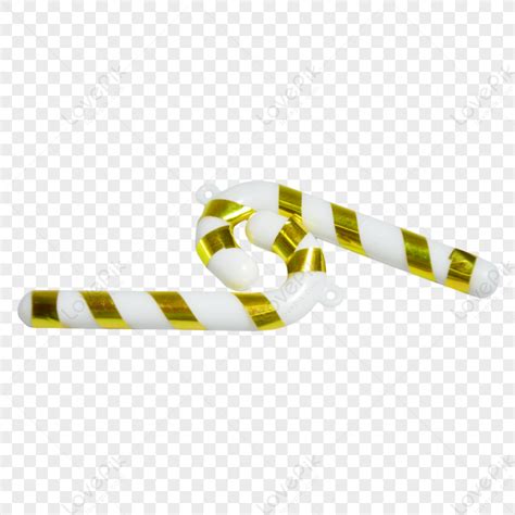 노란색과 흰색 L에 두 줄무늬 크리스마스 지팡이사탕제전 Png 일러스트 무료 다운로드 Lovepik