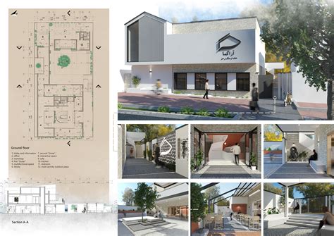 Interior Architecture Portfolio Images Behance