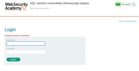 Sql Injection Vulnerability Allowing Login Bypass