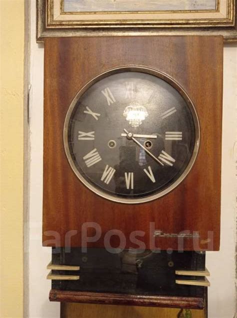 Часы настенные «Янтарь с боем СССР высота 45 см ширина 29 см б у в наличии Цена 6 500₽ во