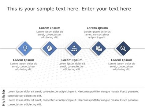 Machine Learning Process PowerPoint Template