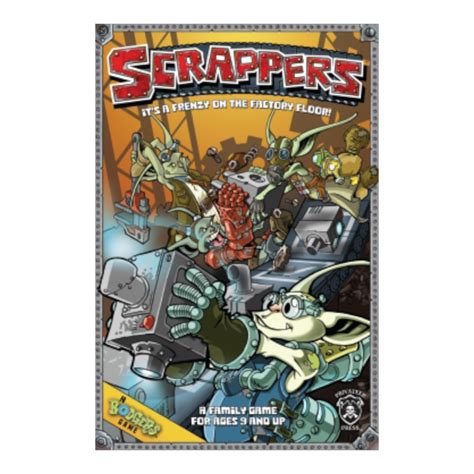 Scrappers Board Game Ppr60003 Ozzie Collectables